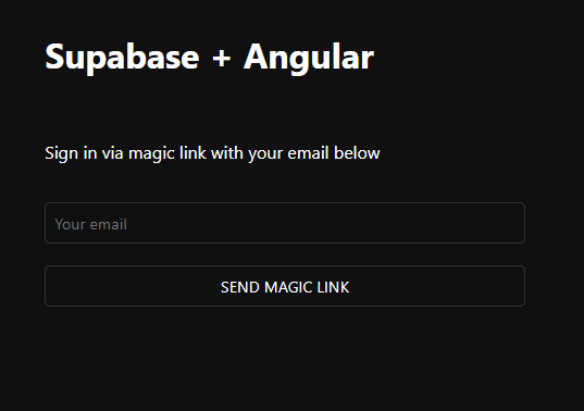 GitHub - myckwilliam/supabase-profile: A POC to study user authentication with subase and angular