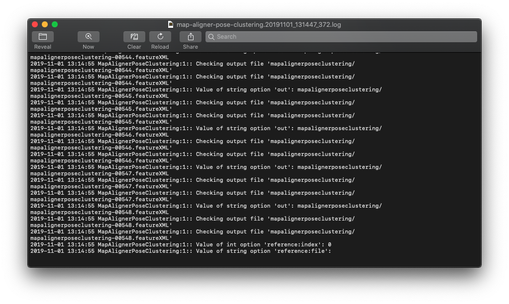 MapAlignerPoseClustering causing core dumped · Issue #4330 · OpenMS/OpenMS · GitHub