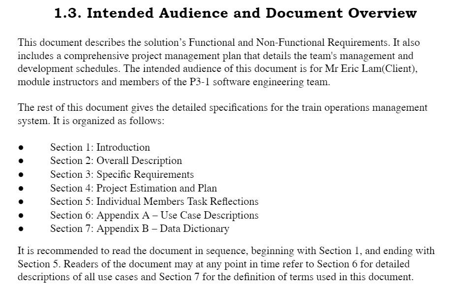 M1 - Intended Audience and Document Overview · Issue #25 ...