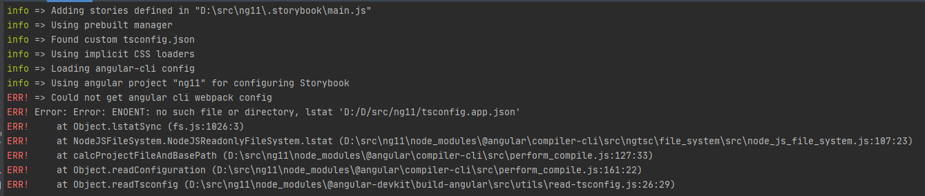Clean Install Angular And Storybook Are Broken · Issue 14716 · Storybookjsstorybook · Github