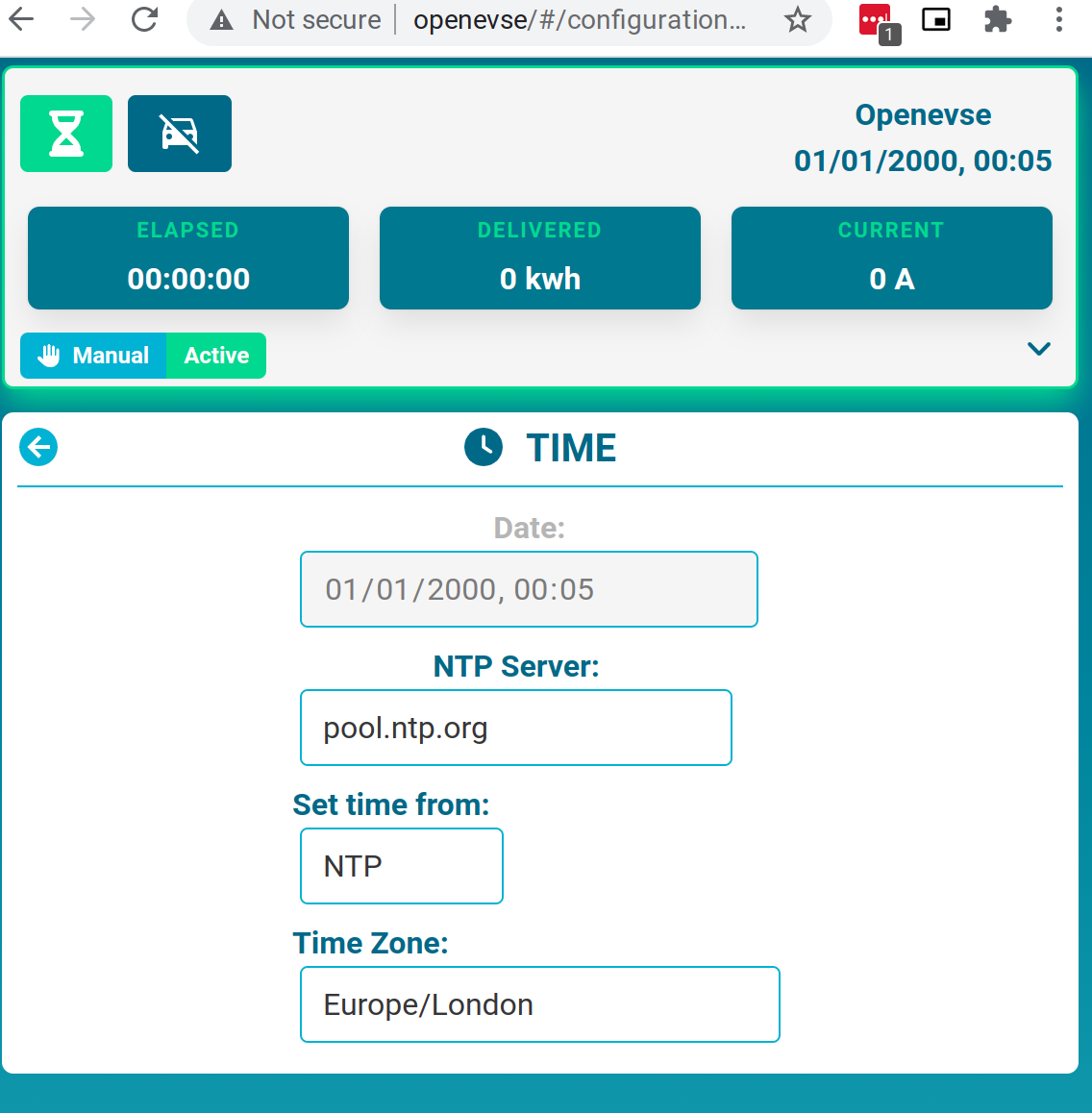 NTP not updating? · Issue #610 · OpenEVSE/openevse_esp32_firmware · GitHub NTP not updating? · Issue #610 · OpenEVSE/openevse_esp32_firmware · GitHub