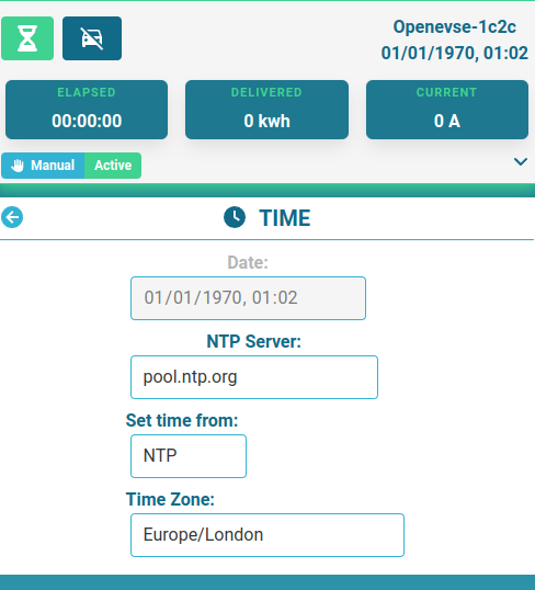 Restart required after Wi-Fi connection to update NTP · Issue #621 · OpenEVSE/openevse_esp32 ...