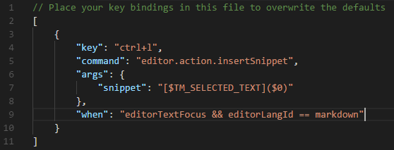 Paste URL over selection to create link · Issue #20 · yzhang-gh/vscode-markdown · GitHub