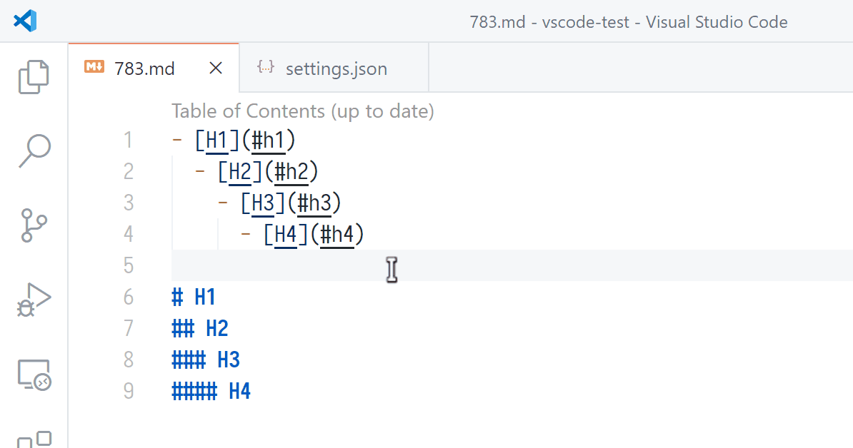 Unable to have the Table of Contents just show Heading levels 1 & 2 · Issue #783 · yzhang-gh ...