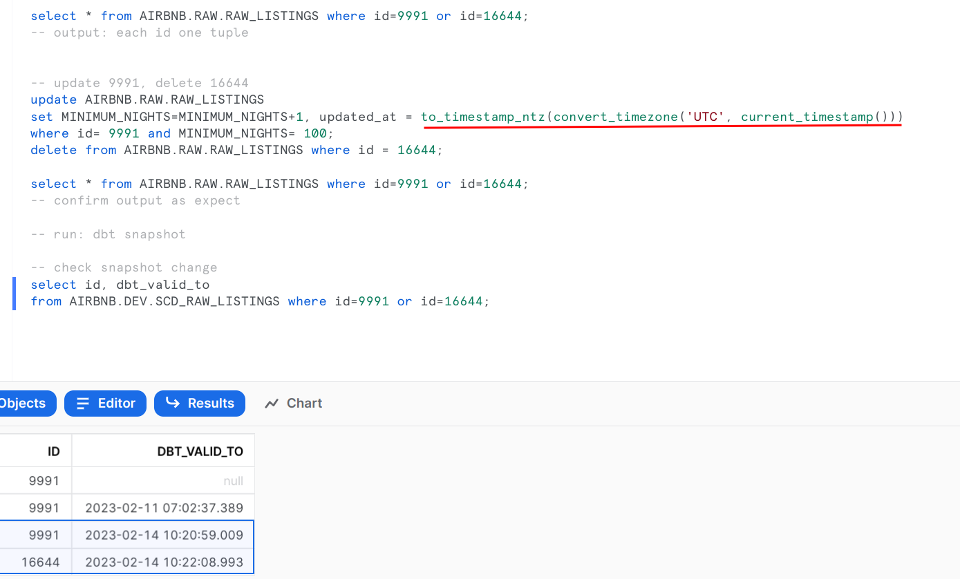 [ct 2086] [bug] Dbt Valid To Timestamp Not Consistant On Update And Delete Rows · Issue 463