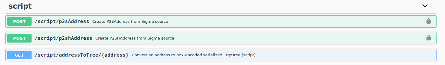 API: Mining, Script methods looks like private, they public actually · Issue #951 · ergoplatform ...