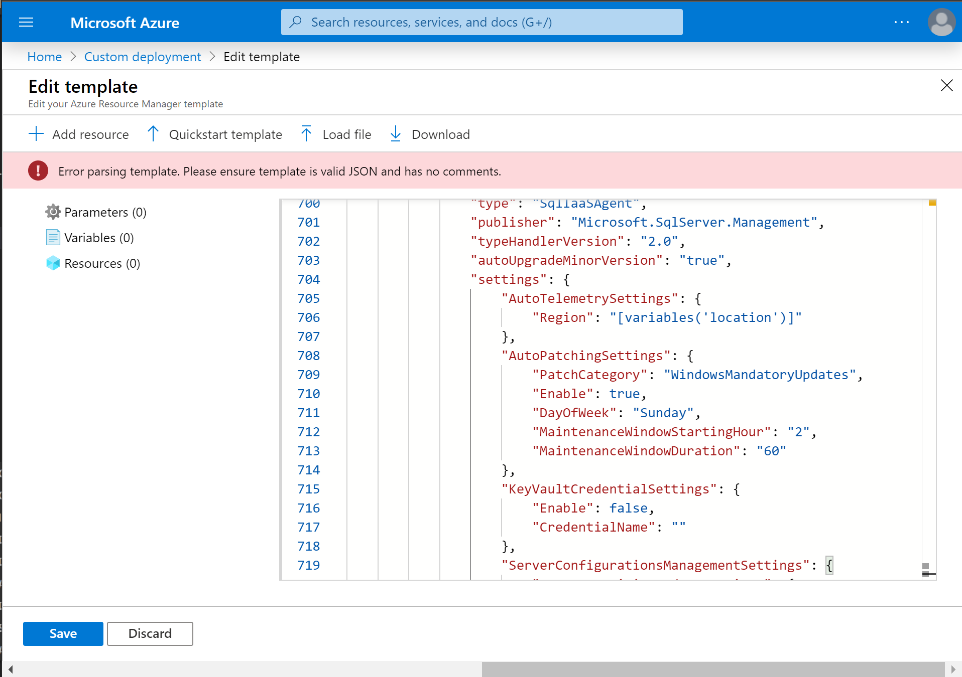 MOD20: ARM template for deploying VMs fails/is invalid · Issue #51 · microsoft/ignite-learning ...