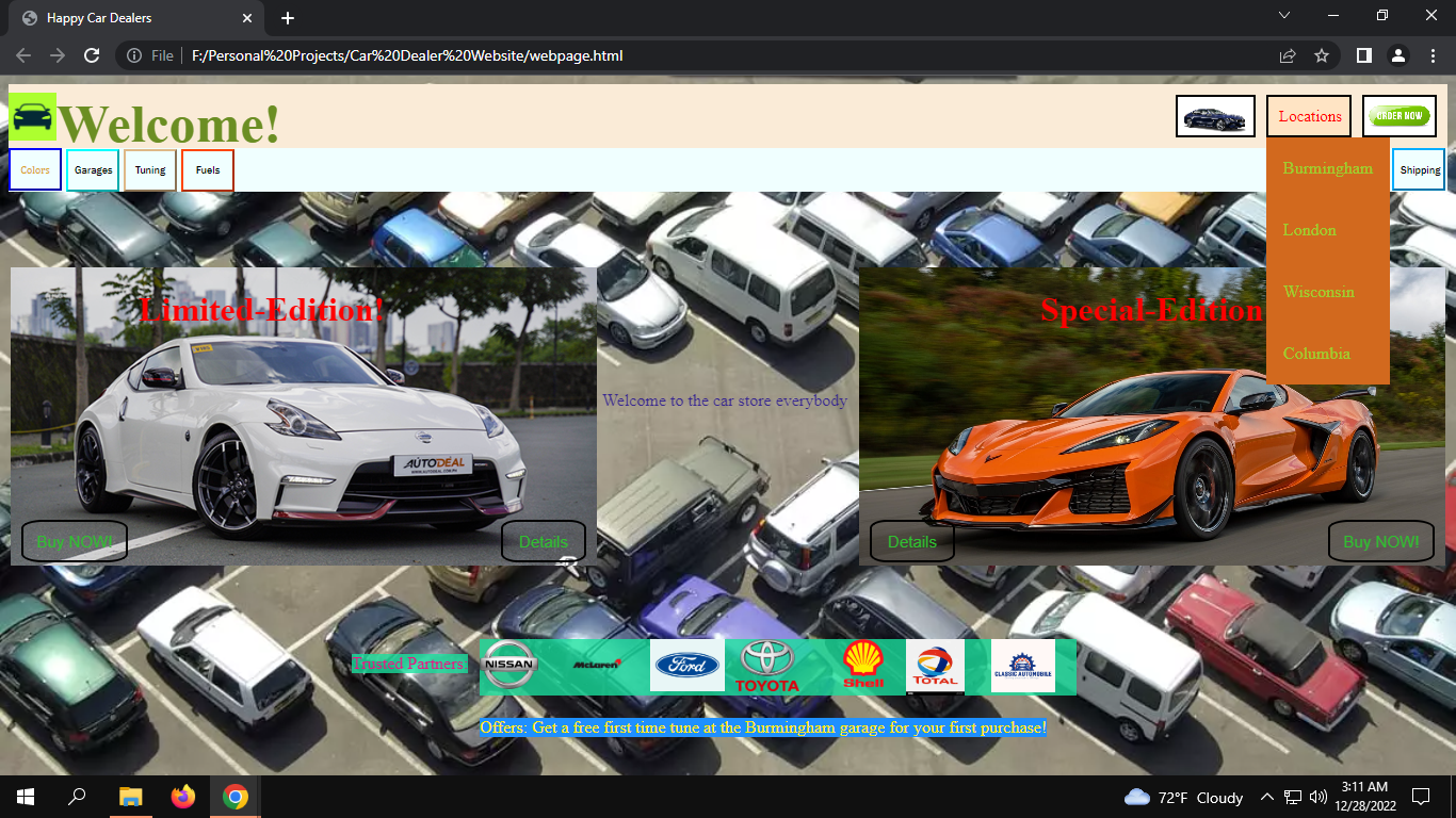 GitHub - MirzaAhmadShayer/Car_Dealership_Website