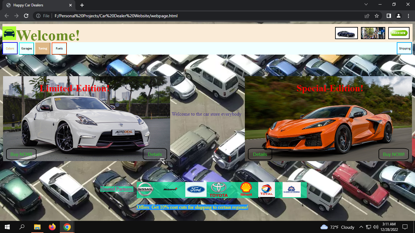GitHub - MirzaAhmadShayer/Car_Dealership_Website