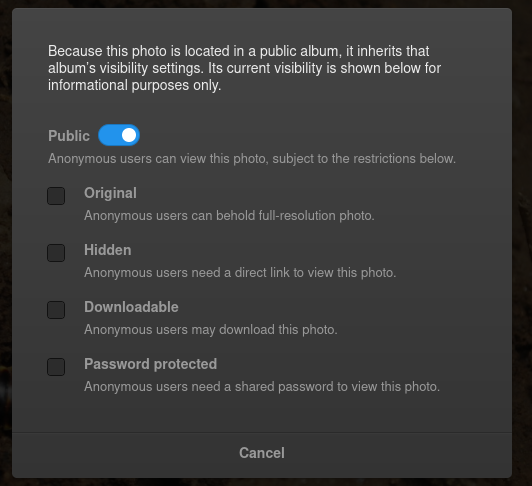 Cannot share Smart Albums · Issue #2053 · LycheeOrg/Lychee · GitHub