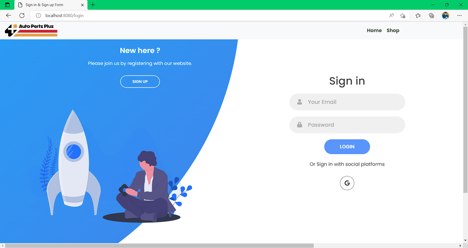GitHub - jishnu1510/E-Commerce-Webiste: Spring Boot Project