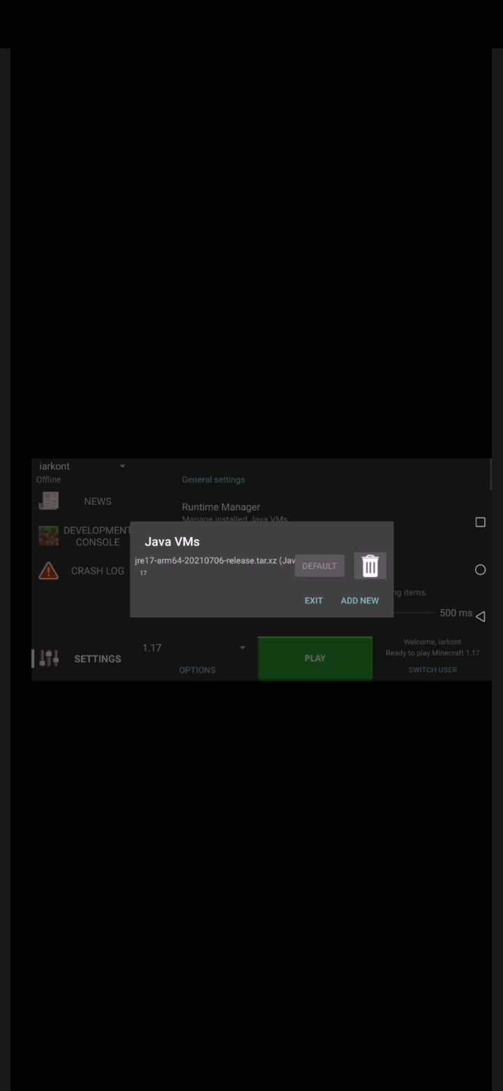 [BUG] Preliminary support for 1.17 doesn't work · Issue #1699 · PojavLauncherTeam/PojavLauncher ...