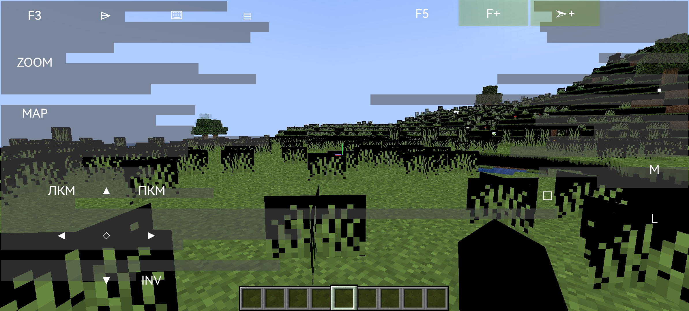 [BUG] Virgl: texture and text issues on fabric 1.19.4 · Issue #4177 · PojavLauncherTeam ...