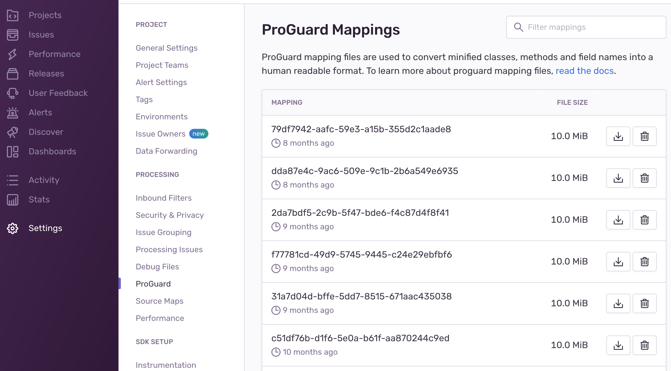 ProGuard mappings are not being uploaded anymore · Issue #298 · getsentry/sentry-android-gradle ...