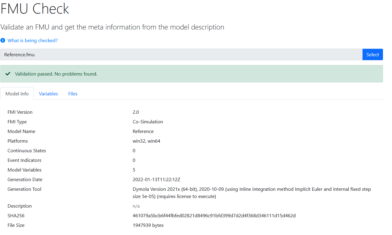 simulate_fmu of contained FMU fails · Issue #360 · CATIA-Systems/FMPy · GitHub
