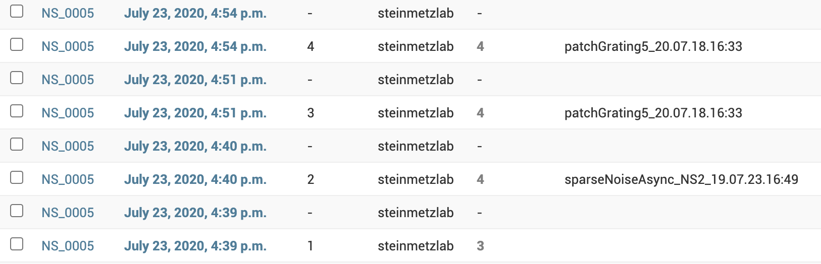 two questions/issues with Alyx.newExp · Issue #74 · cortex-lab/alyx-matlab · GitHub