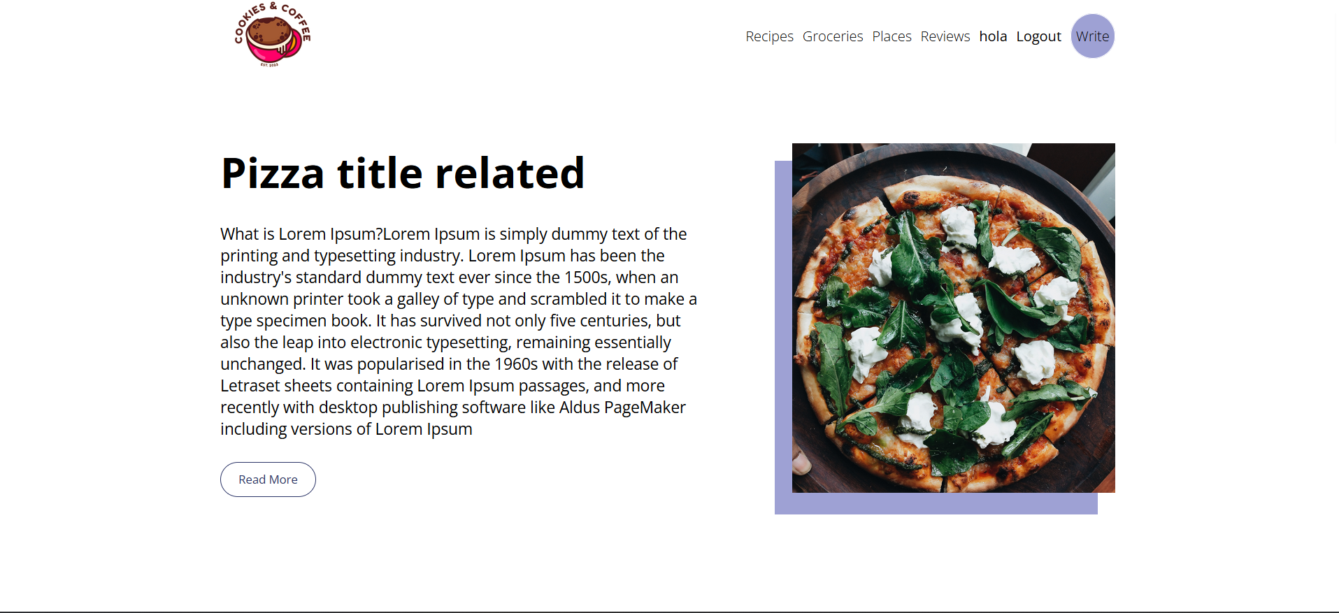 GitHub - polentzisb/blog-food-Mysql