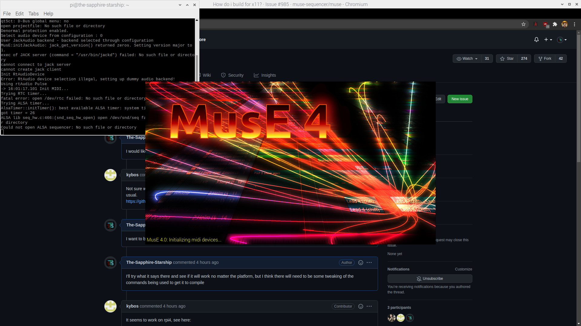 How do i build for x11? · Issue #985 · muse-sequencer/muse · GitHub