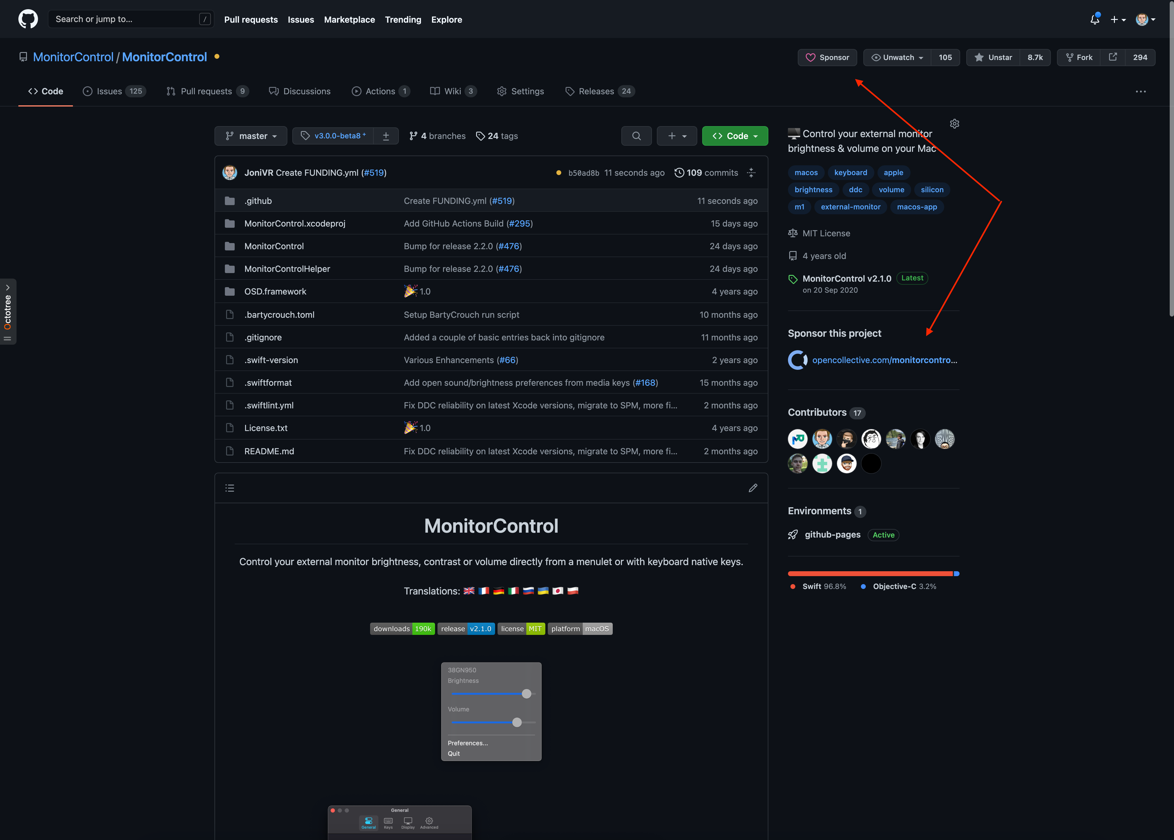 Thank you!!! · Issue #173 · MonitorControl/MonitorControl · GitHub