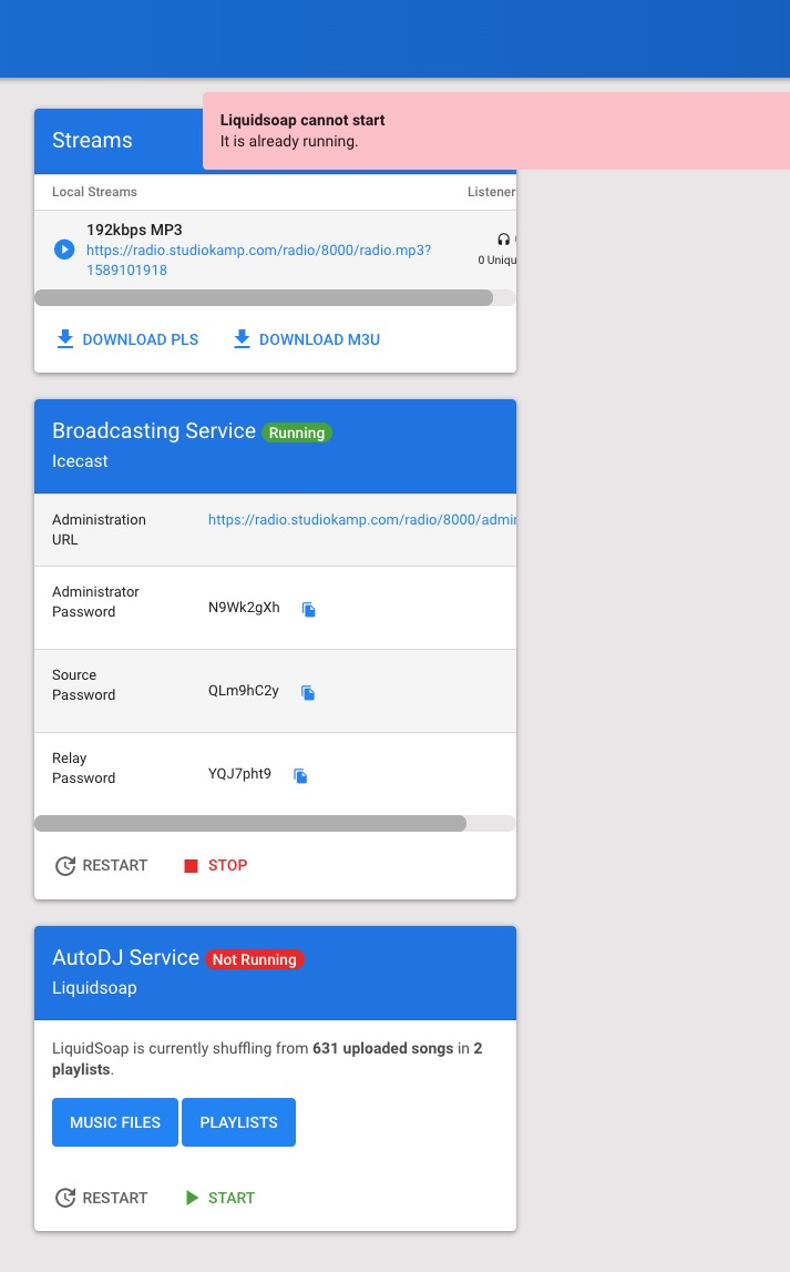 crossfade duration not updated via API / Azuracast · Issue #1152 · savonet/liquidsoap · GitHub