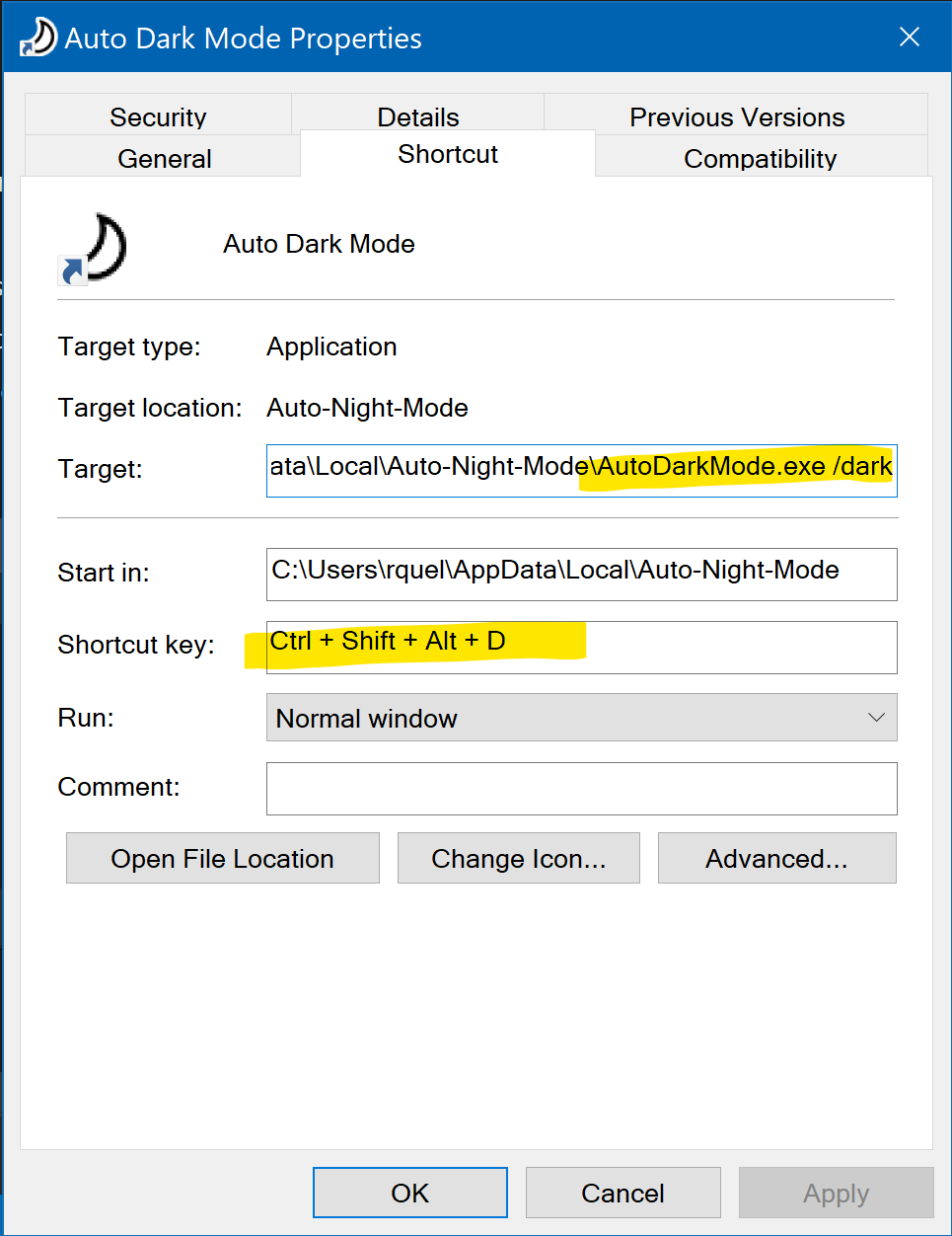 [Feature request] Switching between 2 modes with hotkey(s) · Issue #5 · AutoDarkMode/Windows ...