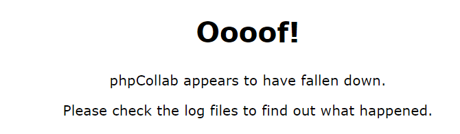 Can't access project site or linked content · Issue #76 · phpcollab/phpcollab · GitHub