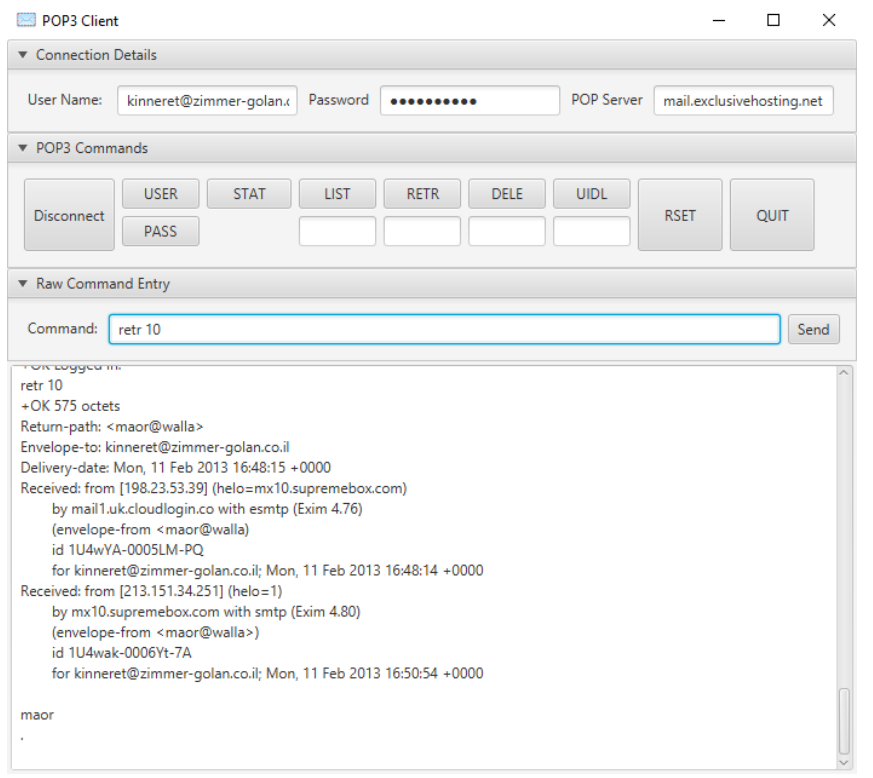 GitHub - jeriesnesery1/POP3-CLient: An App that Uses POP3 Protocol and its commands