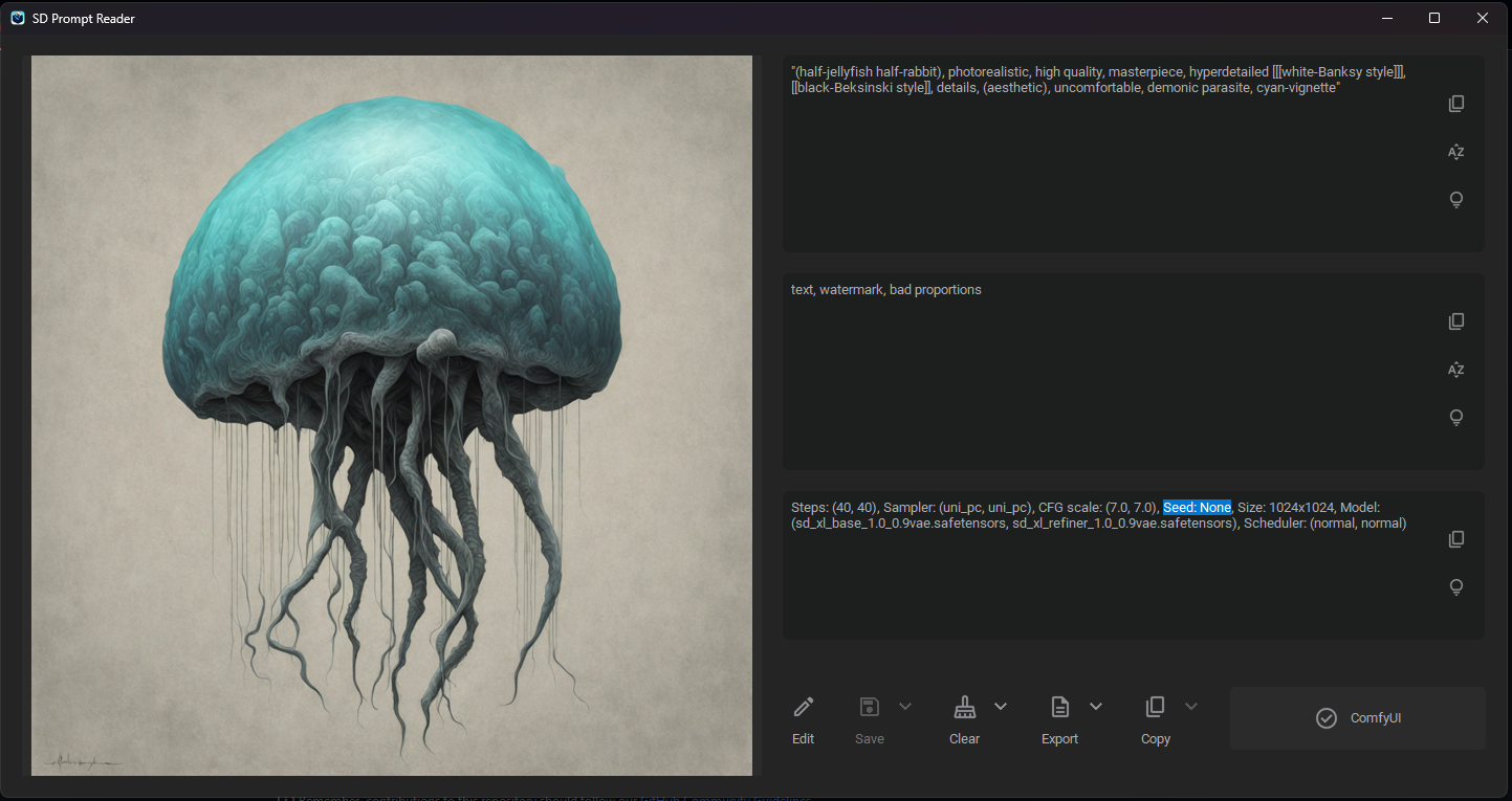 does not always correctly read the seed from ComfyUI · Issue #33 · receyuki/stable-diffusion ...