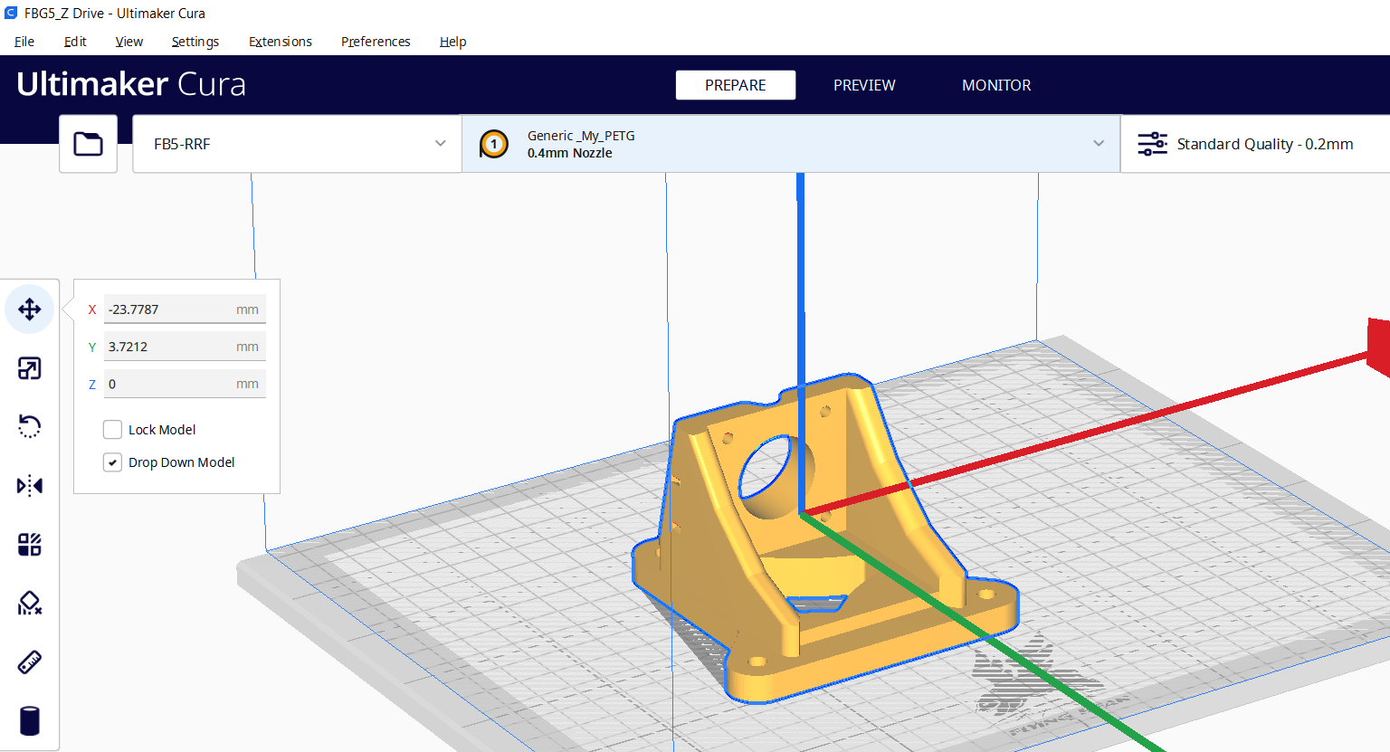 Slicing and UI problems on RRF? · Issue #14461 · Ultimaker/Cura · GitHub