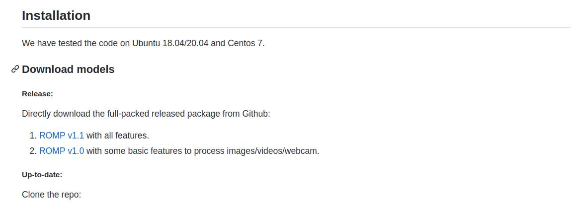 master分支下的romp是否支持训练 · Issue #258 · Arthur151/ROMP · GitHub
