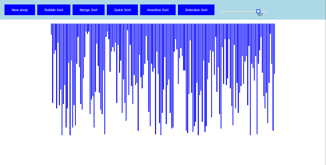 GitHub - Dhruvsinghjadon/Sorting-visualizer