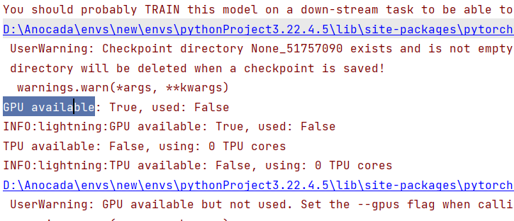 GPU is available,but not used,why?? · Issue #5 · neulab/SpanNER · GitHub