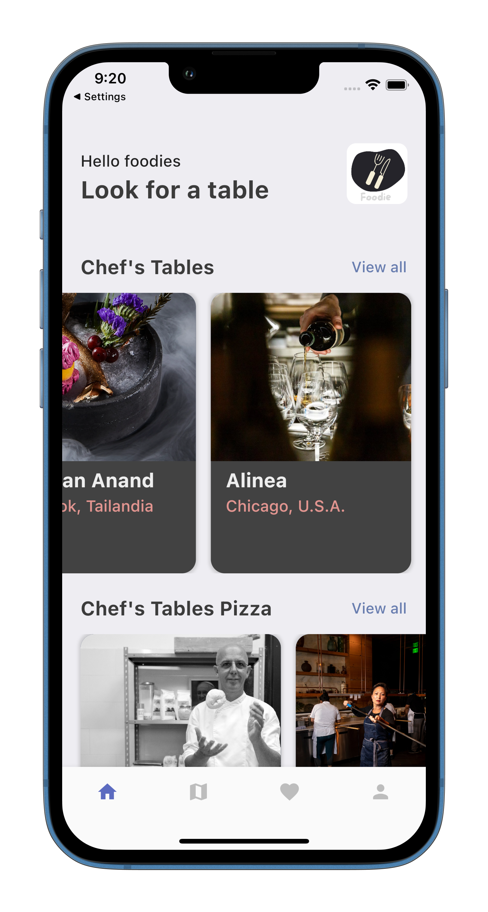 GitHub - carlaastrain/chef_table_directory