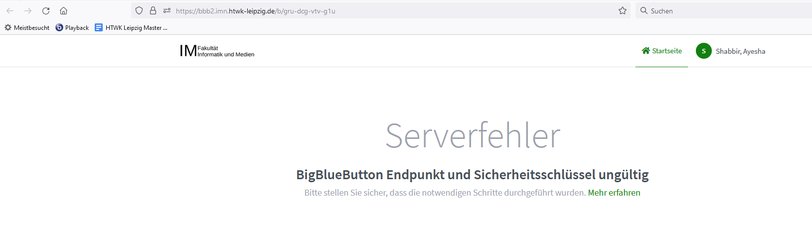 Serverfehler · Issue 4258 · Bigbluebuttongreenlight · Github