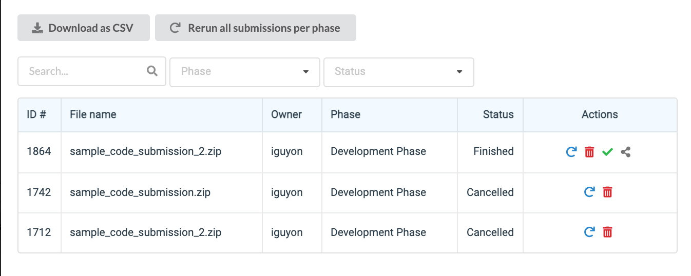Organizer submission panel · Issue #611 · codalab/codabench · GitHub