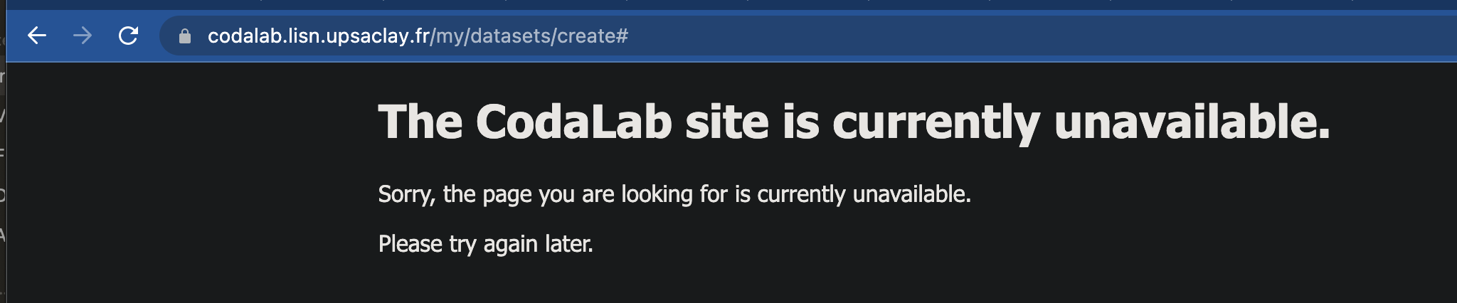 Upload dataset failure · Issue #3071 · codalab/codalab-competitions · GitHub