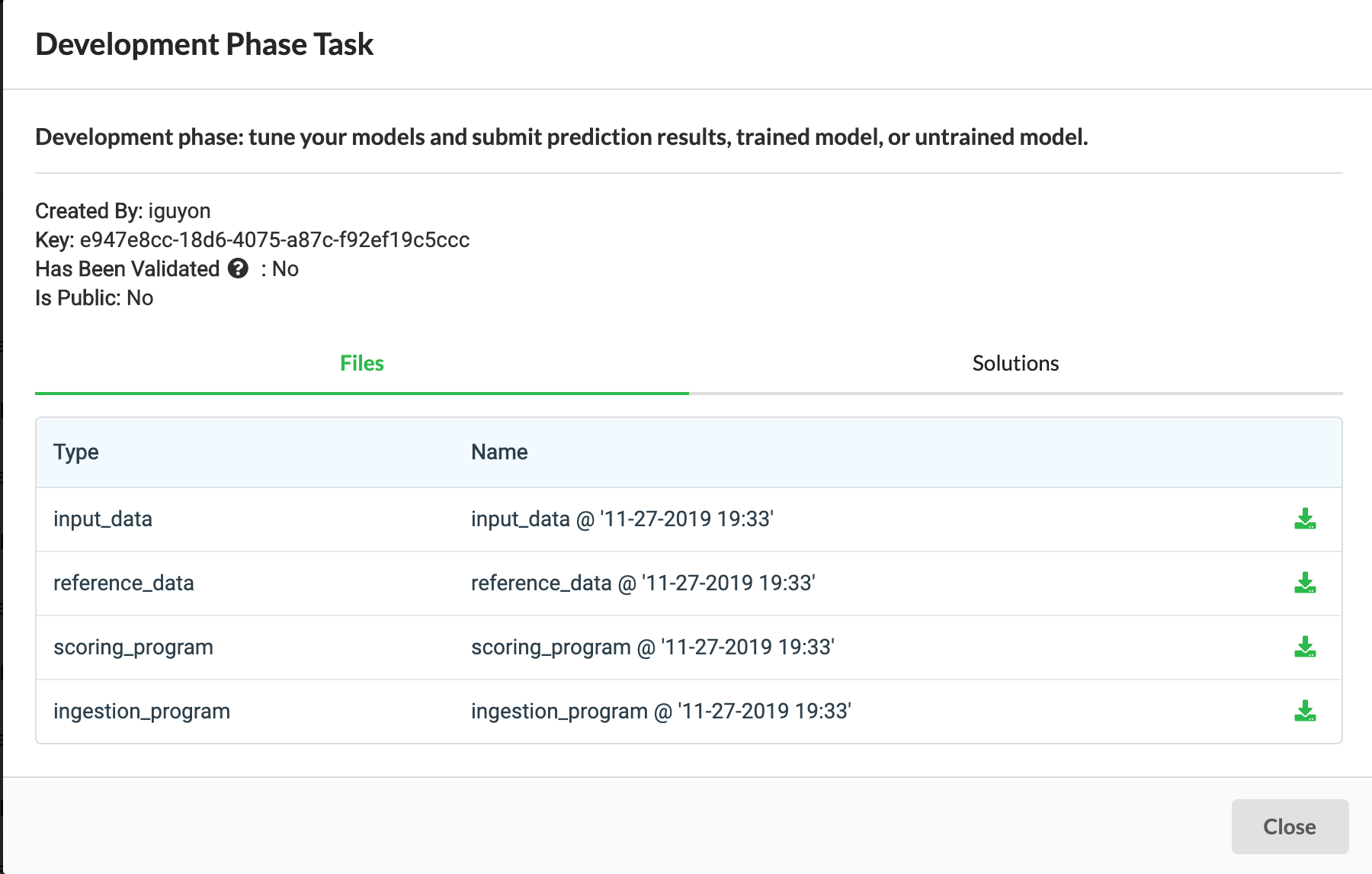 Task panel UI improvements · Issue #416 · codalab/codabench · GitHub
