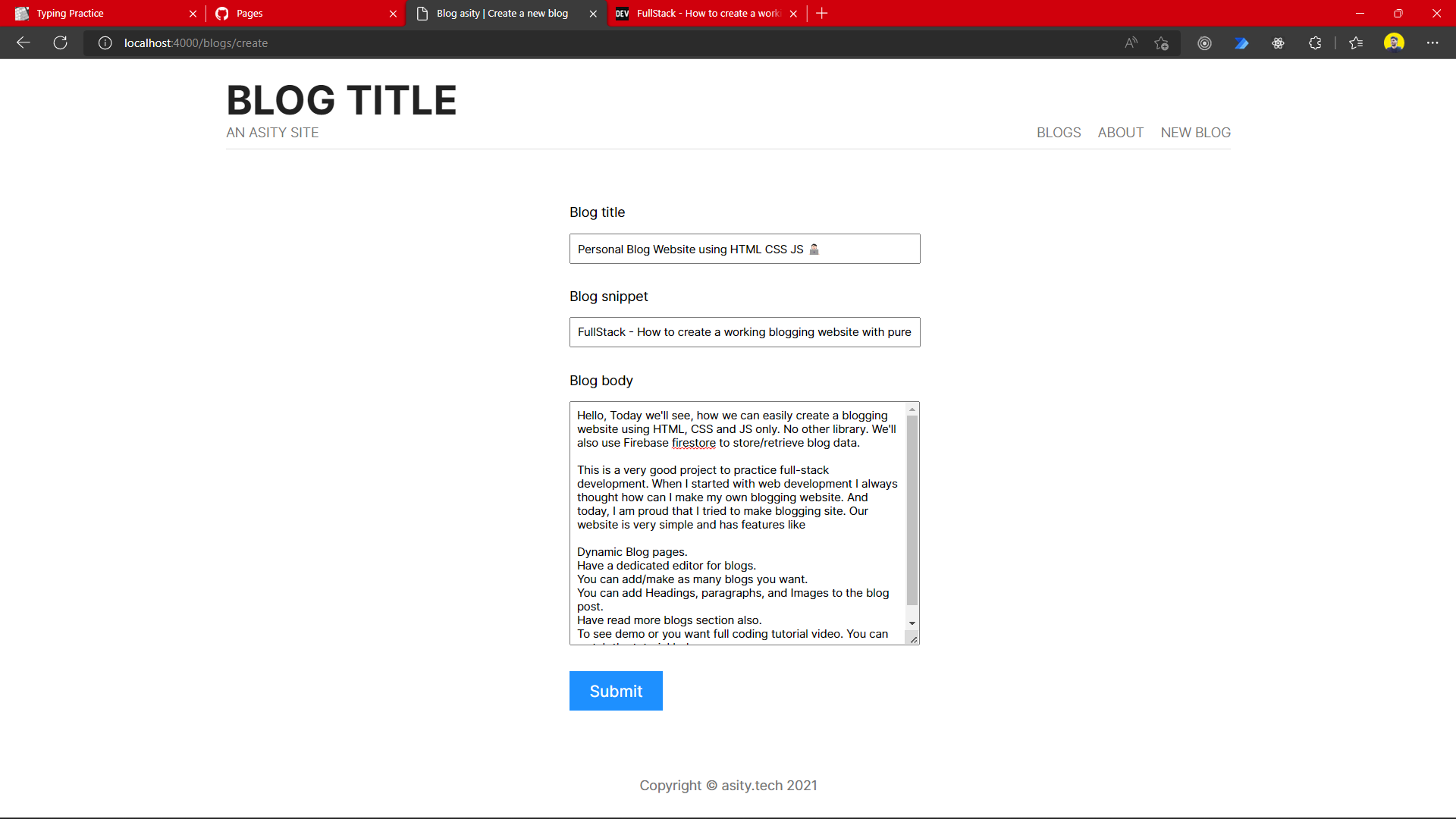 blogsite-plain-stack/README.md at master · manikangkan/blogsite-plain-stack · GitHub