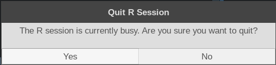 Quitting RStudio takes two steps with daily builds · Issue #11952 · rstudio/rstudio · GitHub
