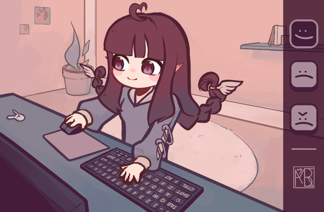 GitHub - amberosia/AnimatedWebcam: Animated webcam that tracks mouse and keyboard actions using ...