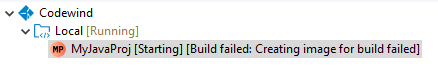 Compile error in Java MicroProfile project is not correctly reported in build status · Issue ...