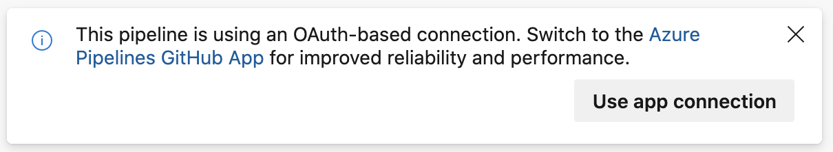 Can't import GitHub App service endpoint - resource requires one of ...