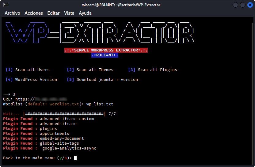 GitHub - R3LI4NT/WP-Extractor: Simple WordPress Extractor.