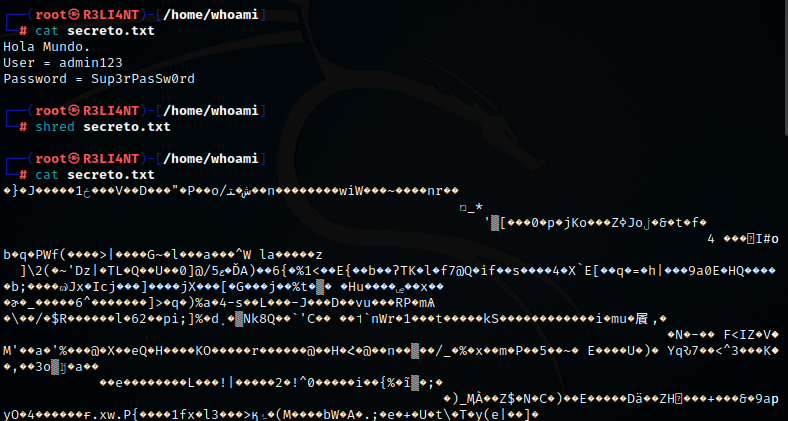 articulos/Seguridad/Forense/GNU-Linux/shred.md at main · R3LI4NT/articulos · GitHub