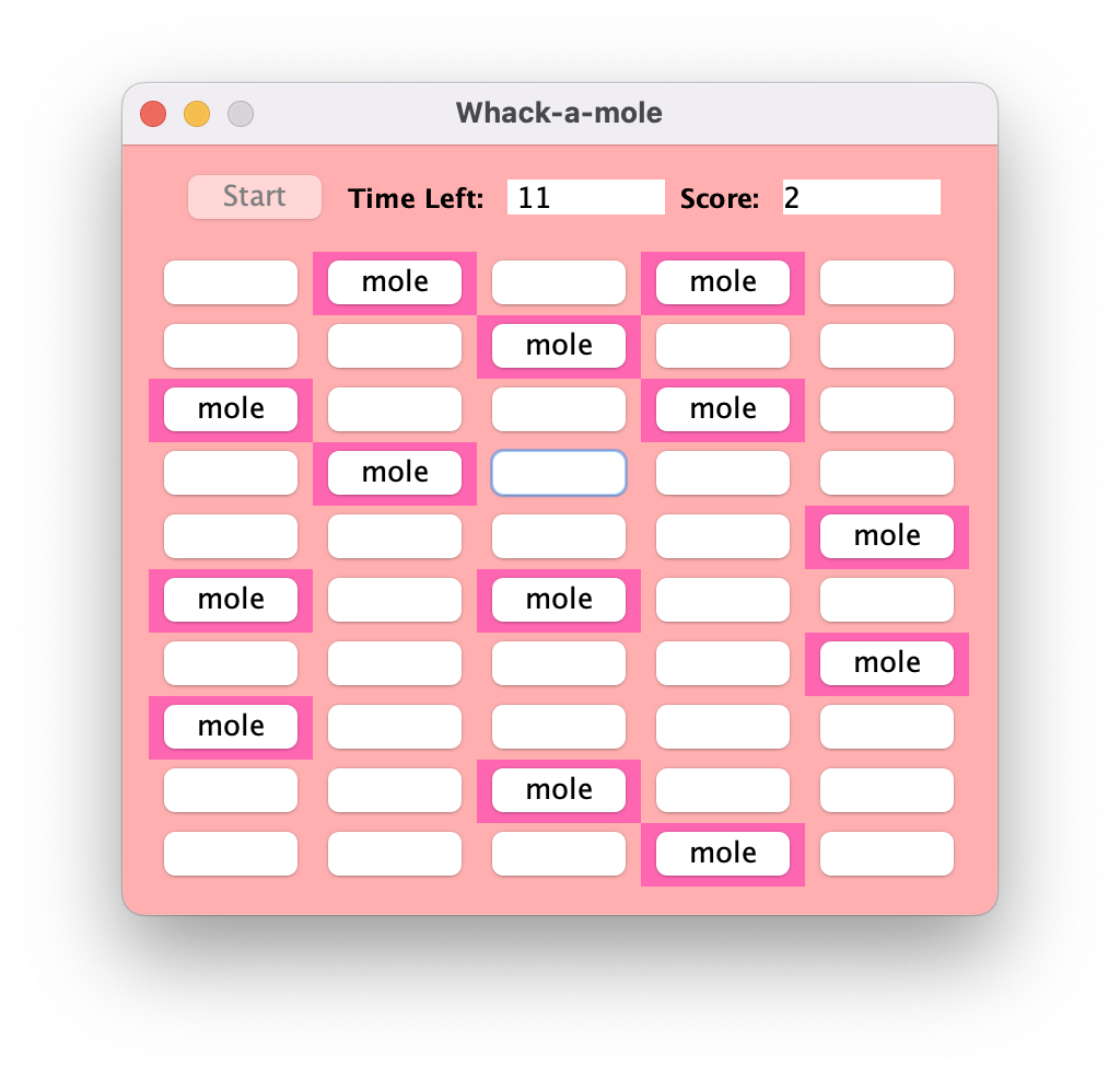 GitHub - ShakthiAngou/Whack-A-Mole-Java: Simple Whack A Mole game, written in Java.