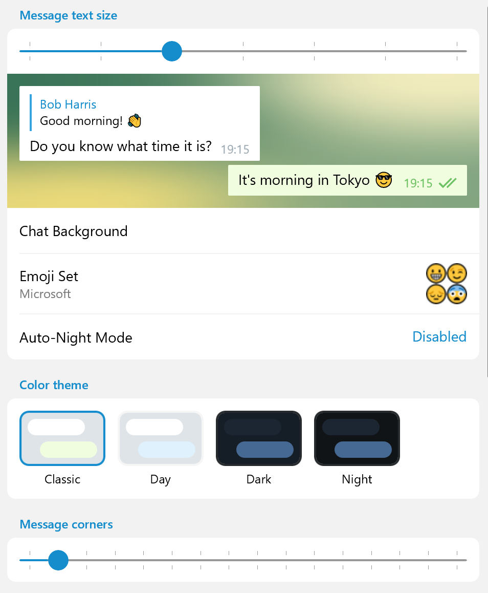 Messages are overlapping each other · Issue #2376 · UnigramDev/Unigram · GitHub