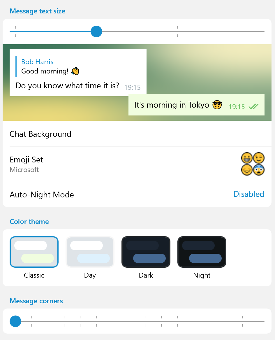 Messages are overlapping each other · Issue #2376 · UnigramDev/Unigram · GitHub