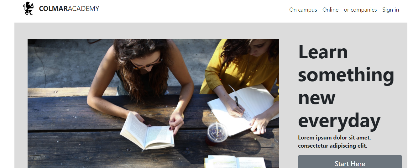 GitHub - Seethal585/Colmar_Academy
