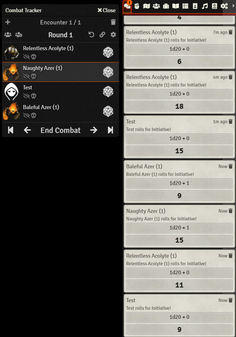 [Bug] When used in Foundry v9, disables encounter rolling · Issue #48 · Stendarpaval/mob-attack ...