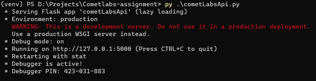 GitHub - Tushar-04/Cometlabs-assignment